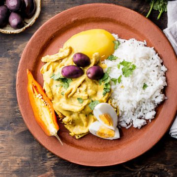Peruvian Yellow Chicken (Aji de Amarillo) | The Foodie Globe Trotter